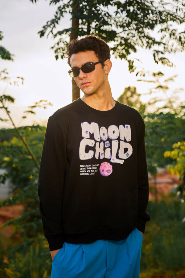 Black Moon Child Sweatshirt Bonkers Corner